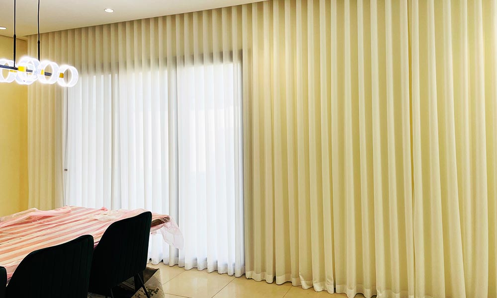 Wave Curtains in Dubai | Best Wave Curtains in Sharjah | UAE | Al Nibras